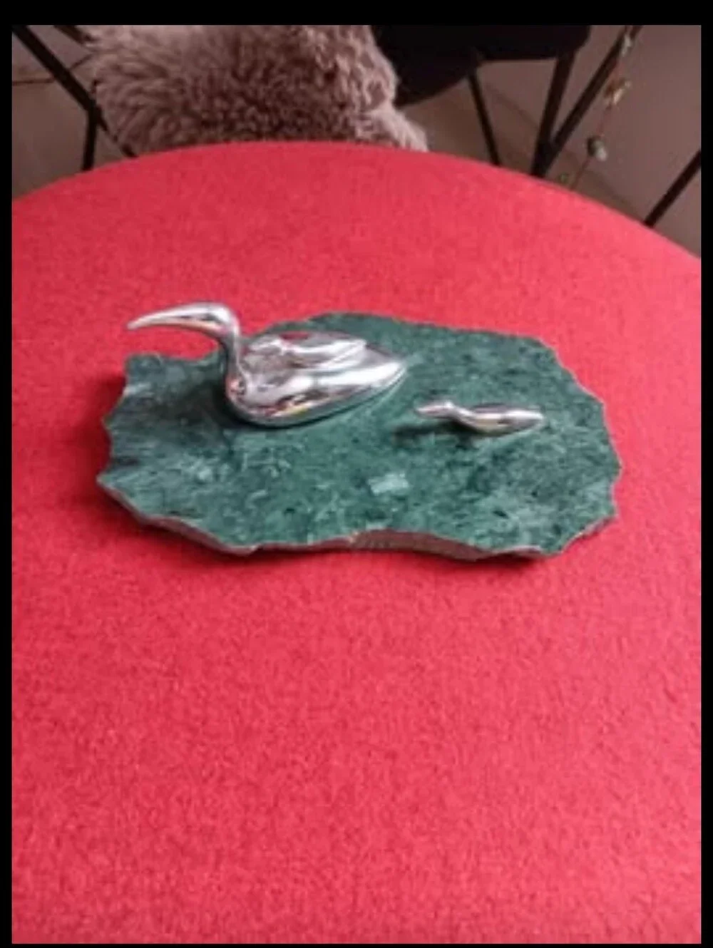 Hoselton | Art | Hoselton Polished Aluminum Loon Sculpture Set ...